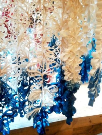 Decoração Feita com Cartolina Passo a Passo