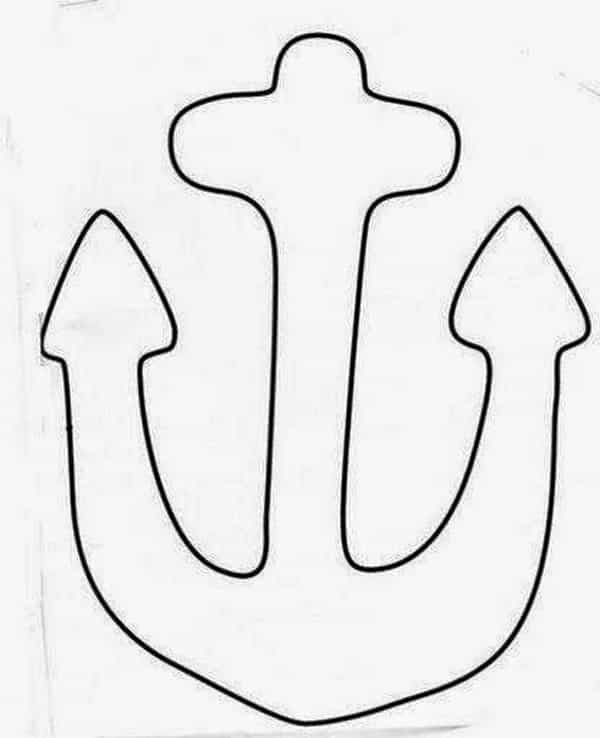 Molde Âncora em EVA