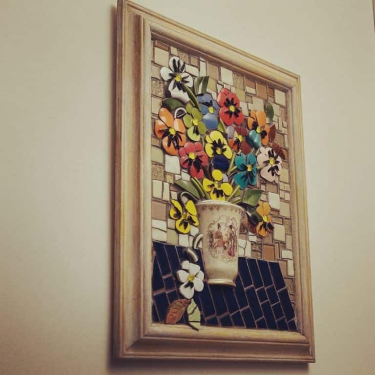 Material usado em mosaico: conheça a técnica e veja ideias incríveis