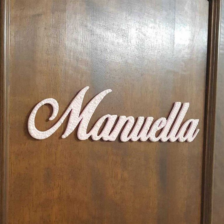 Letras em MDF Decoradas: ideias, tutoriais fáceis e criativos