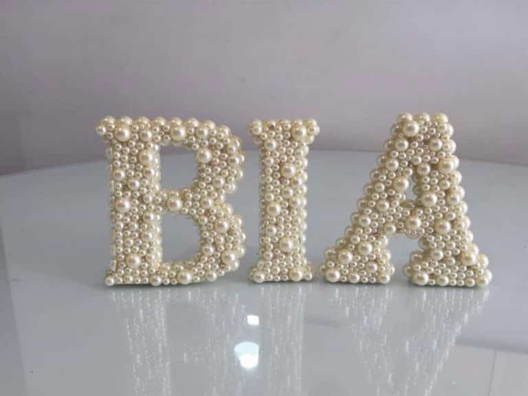 Letras em MDF Decoradas: ideias, tutoriais fáceis e criativos