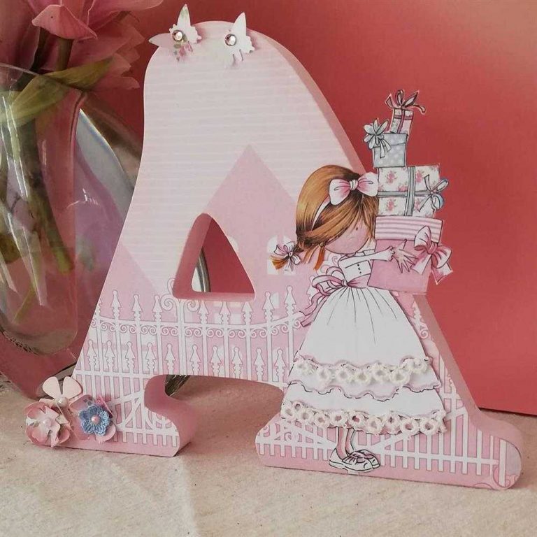 Letras em MDF Decoradas: ideias, tutoriais fáceis e criativos