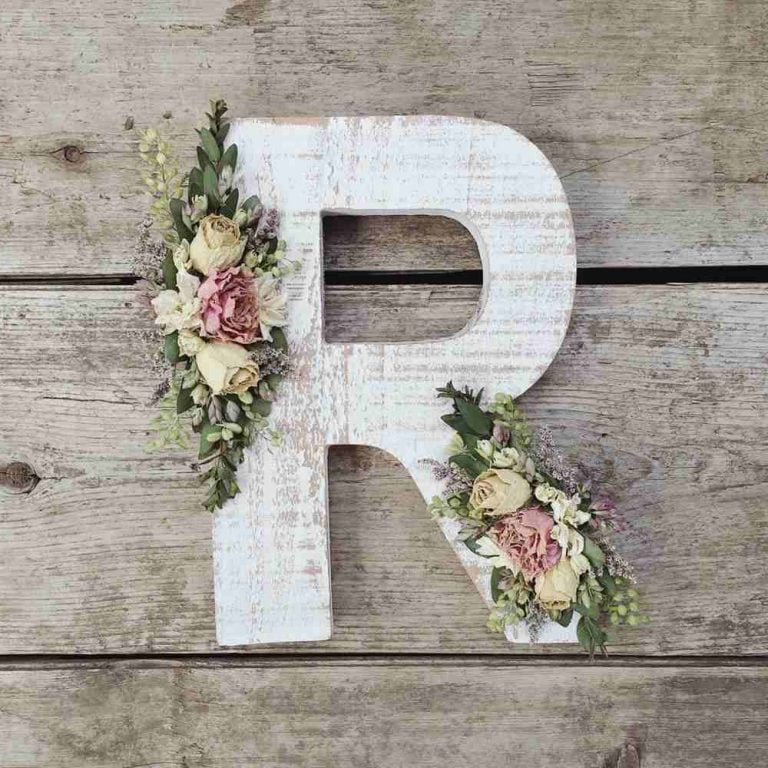 Letras em MDF Decoradas: ideias, tutoriais fáceis e criativos