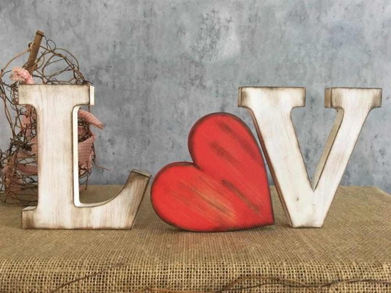 Letras em MDF Decoradas: ideias, tutoriais fáceis e criativos