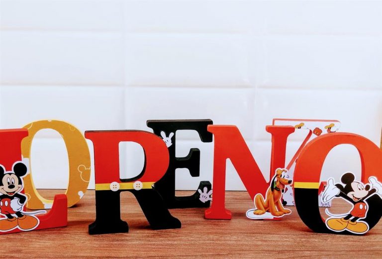 Letras em MDF Decoradas: ideias, tutoriais fáceis e criativos
