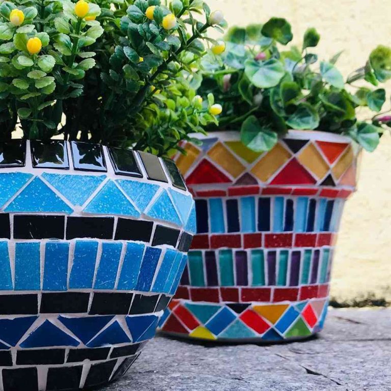 Material usado em mosaico: conheça a técnica e veja ideias incríveis