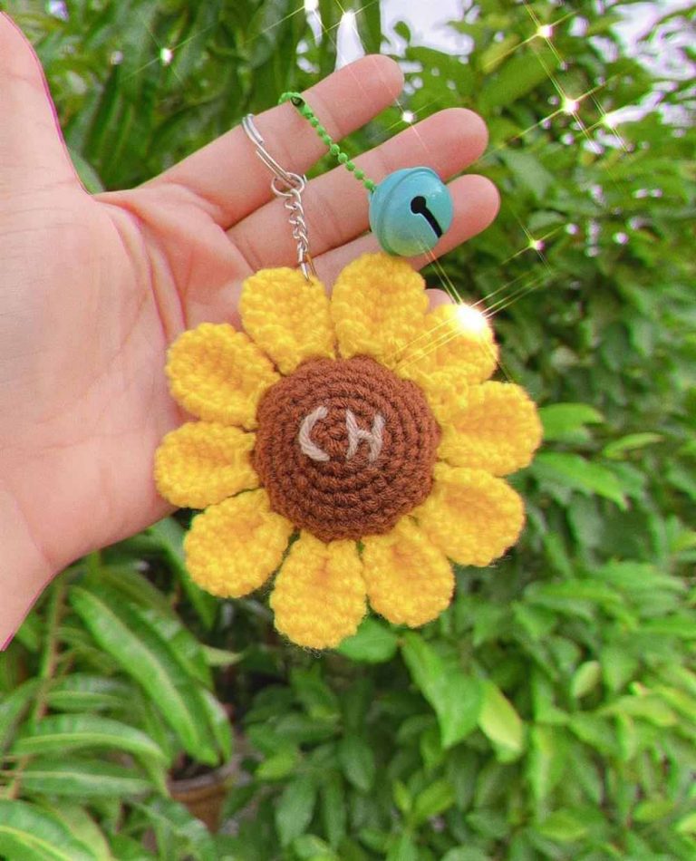 Chaveiro de Crochê: +65 ideias para lembrancinhas e passo a passo