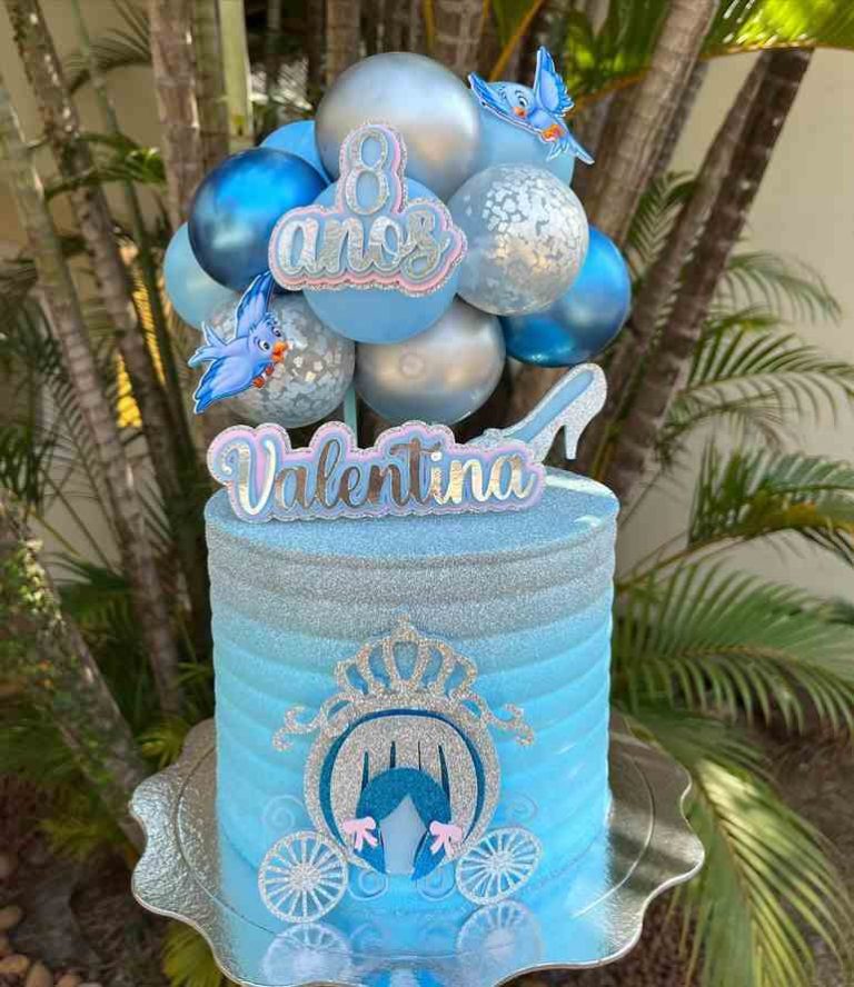 Bolo da Cinderela: 50 modelos de bolos de princesa maravilhosos