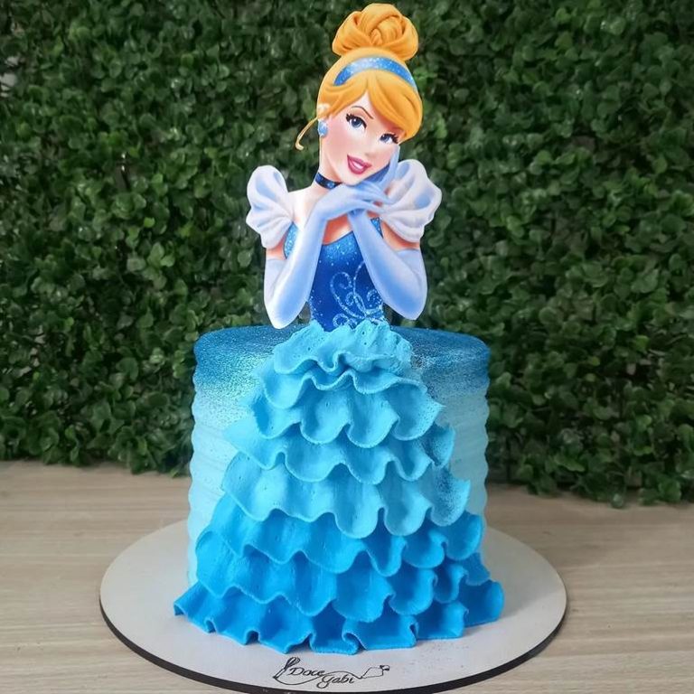 Bolo da Cinderela: 50 modelos de bolos de princesa maravilhosos