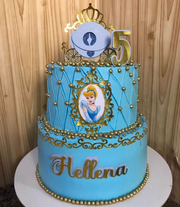 Bolo da Cinderela: 50 modelos de bolos de princesa maravilhosos