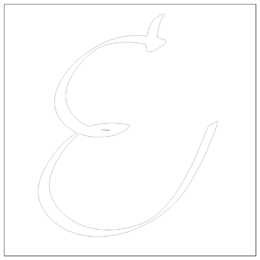 Molde da letra e grande para imprimir e recortar