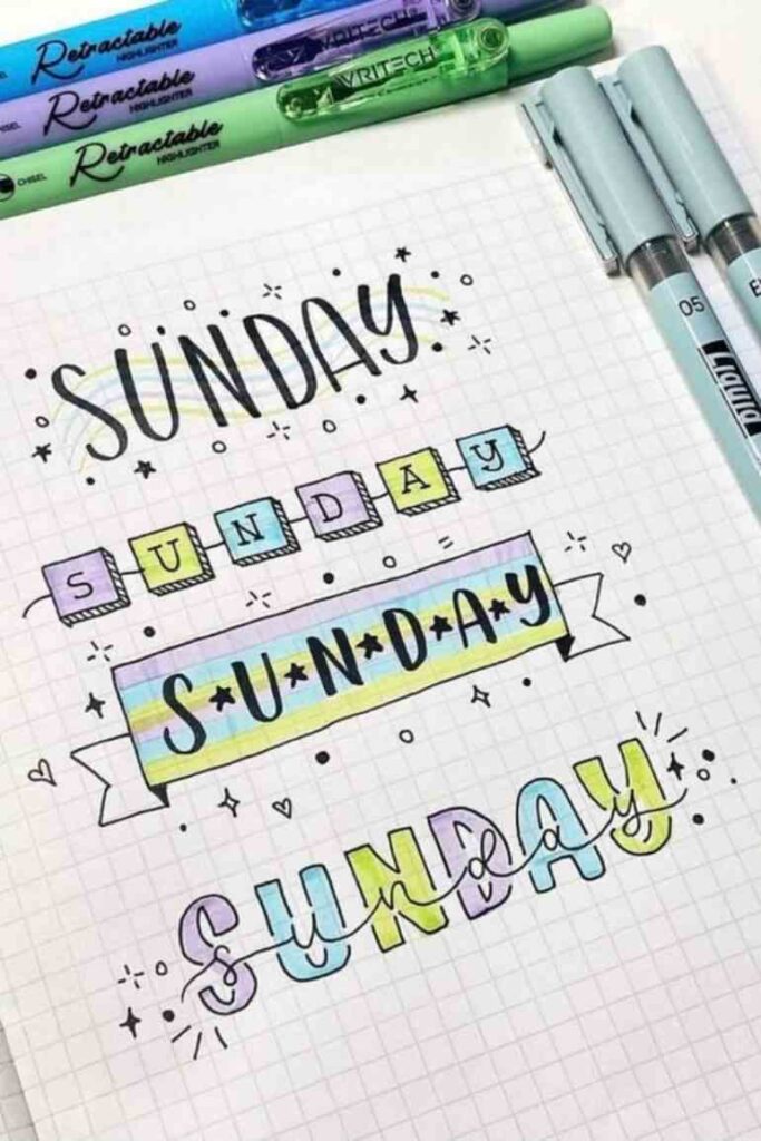 Ideias de títulos para caderno rápidas e fáceis