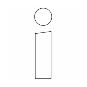 Molde letra I grande para imprimir: maiúscula e minúscula