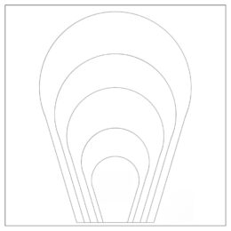 Molde Rosa de Papel para imprimir em tamanho grande